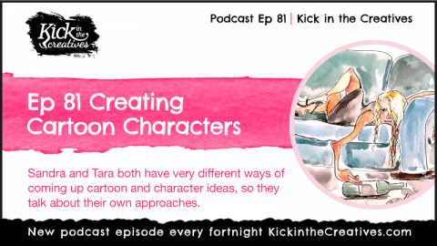 Ep 81 Creating Cartoon Ideas to Draw