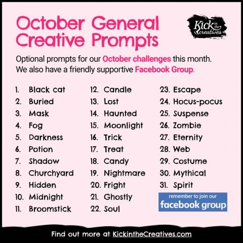 Poetry Writing Challenge - October Poet